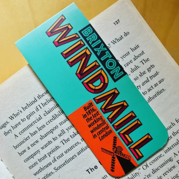 Magnetic bookmark | Brixton Windmill & Education Centre